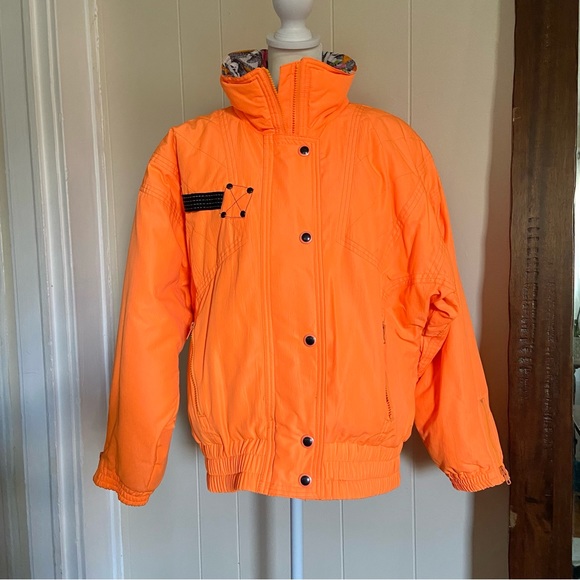profile | Jackets & Coats | Vintage Neon Orange Profile Ski Jacket 98s ...